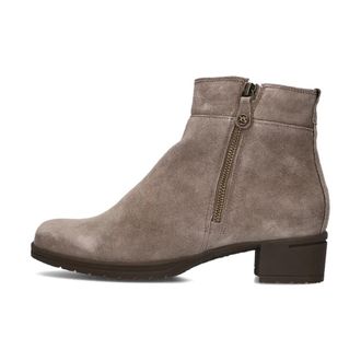 Hartjes Taupe Wildleder Stiefeletten mit Rei&szlig;verschluss - - Shoes - Damen - Grau - 37 1/2 EU