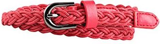 Generic Ceinture Femme Grande Taille - Ceinture Femme Classique en Corde Tress&eacute;e &agrave; la Main pour Robe et Pantalon avec Boucle Ardillon Mode