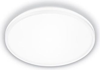 Briloner LED Deckenleuchte Effizienzklasse A, Deckenlmape effizient mit 8,5W bei 1800lm, ca. 50.000h Licht, indirektes Licht, Lampe, Wohnzimmerlampe, LED Panel