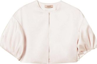 Twinset Femme, Blouses et Chemises, Rose, Taille: 42 FR Duchesse Cropped Jacket