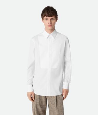 Bottega Veneta Plastron-hemd Aus Popeline - Bottega Veneta