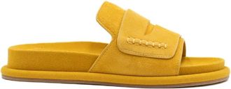 Paloma Barcel&oacute; Femme, Chaussures, Jaune, Taille: 40 EU Caliope Loafer Sandal
