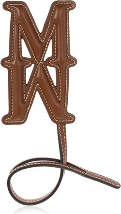 Max Mara Anh&auml;nger mit Logo - - Bags - Damen - Braun - ONE SIZE
