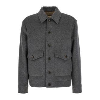 Valentino Garavani Homme, Vestes, Gris, Taille: M Bomber Jacket