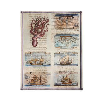 Faliero Sarti Femme, Accessoires, Multicolore, Taille: ONE Size Velieri Scarf