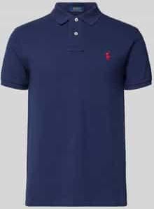 Polo Ralph Lauren Slim Fit Poloshirt mit Logo-Stitching