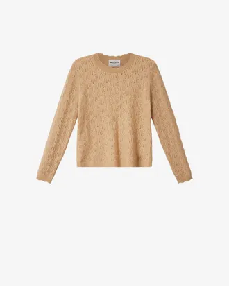 Isabel Marant Pullover Obeline Aus Alpaka - Damen - Camel - Gr&ouml;&szlig;e 34 - Marant &Eacute;toile