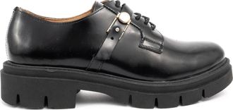 Sergio Moretti Mocassins Ferm&eacute;s D&eacute;contract&eacute;s - Femme - Chaussures - Noir - Taille: 40 EU