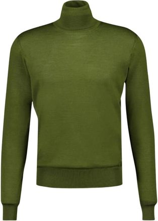 Saint Laurent Herren, Strickwaren, Gr&uuml;n, MGr&ouml;&szlig;e