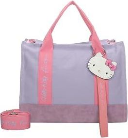 Fritzi Aus Preu&szlig;en Fritzi aus Preu&szlig;en Canvas Hello Kitty Tote Bag Lilac Cat