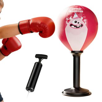 Generic Desktop-Boxsack - Stress-Buster-Boxball, Reaktionstrainingsspielzeug mit Super-Saugnapf, Stressabbau-Boxsack f&uuml;r Workout, Kinder, Erwachsene, Zuhause,