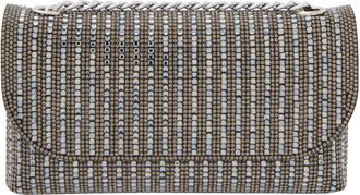 Faina Kupplung Kupplung Frauen Silber Schwarz