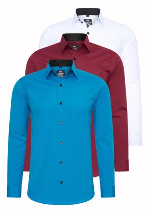 Rusty Neal 3er Set Business Hemd