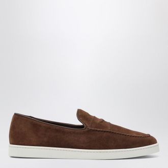 Churchs Brown suede Peebles loafers