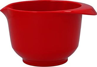 RBV BIRKMANN Birkmann, Colour Bowls R&uuml;hr- und Serviersch&uuml;ssel, Rot, 0,75 Liter, Melamin, kratzfest, standfest, nachhaltig, 708754