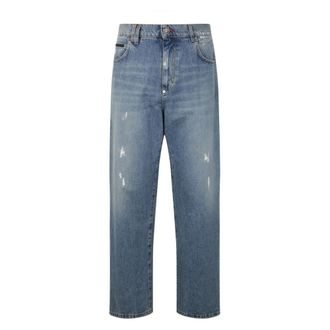 Philipp Plein Beach Boy Fit Essential Jeans - - Jeans - Herren - Blau - W30