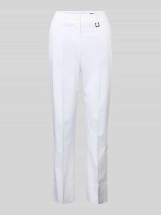 Joop Slim Fit Stoffhose mit Logo-Detail Modell Panna