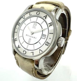 Bulgari Montre vintage Pre-owned - Femme - Pre-owned - Blanc - Taille: ONE Size