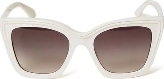 Twin-Set lunettes de soleil à monture carrée - Blanc