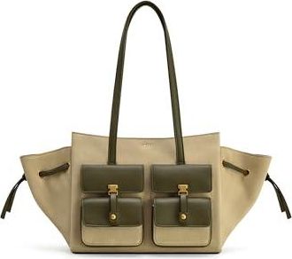 JW PEI Linda Sac Cabas pour Femme - Daim Synth&eacute;tique Vert