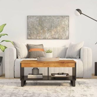 vidaXL Table basse 90x50x40 cm bois de manguier massif vidaXL