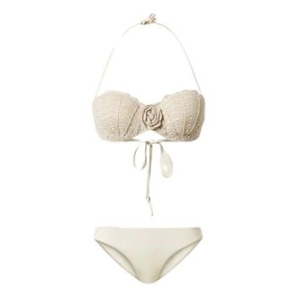 Twinset Femme, Maillots de bain, Jaune, Taille: 38 FR Bikini