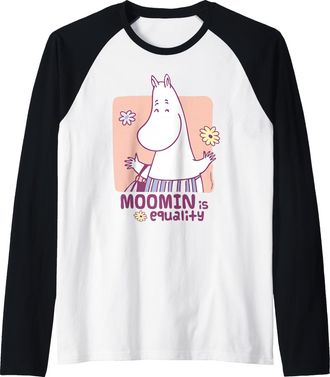 Moomin Mumin Moominmamma Mumins ist Gleichheit Raglan