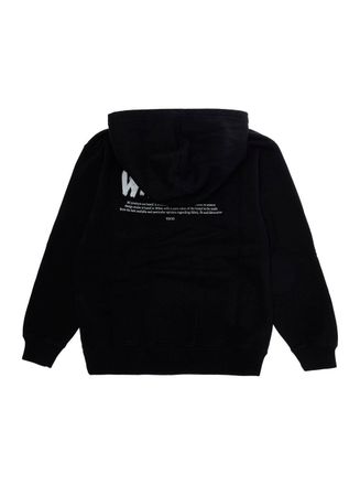 Off-white Sharedlogohoodie Hoodie - Black