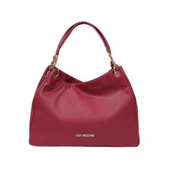 Love Moschino Kunstleder Hobo Schultertasche - - Bags - Damen - Lila - ONE SIZE