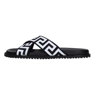 Versace Homme, Chaussures, Noir, Taille: 40 EU Tongs
