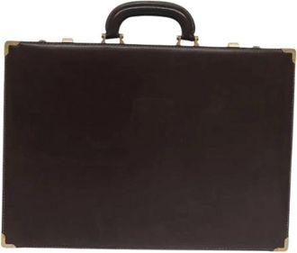 Loewe unisex, Pre-owned, Brun, Taille: ONE Size Sac &agrave; main en cuir Pre-owned