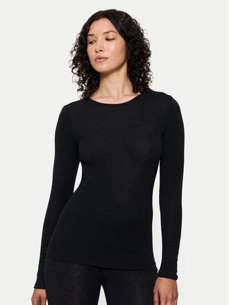 Triumph Pyjama-Bluse Beauty Layers 10225656 Schwarz Slim Fit