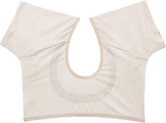 Generic Haut de beauté pour femme - Couleur unie - Petit tissu pour les yeux - Résistant à la transpiration - Respirant - Super absorbant - Anti-transpiration