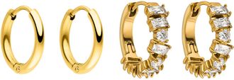 Purelei Statement Glitter Ohrring Set