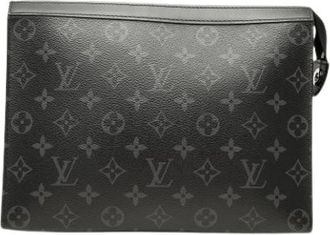 Louis Vuitton Pre-owned Pochette Monogram Eclipse - Femme - Pre-owned - Noir - Taille: ONE Size