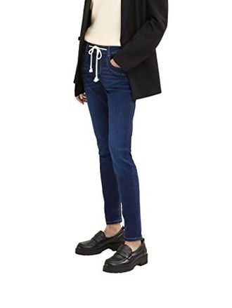 Tom Tailor 1035533 Jean Tapered Relaxed Femme,10157 - Blue Rinse Denim,27W / 30L
