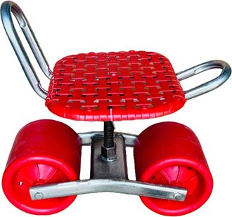 Generic H&ouml;henverstellbarer Gartenhocker for Pflanzen, Rollbarer Mit Um 360&deg; Drehbarem Sitz, Einfach Zu Bedienen