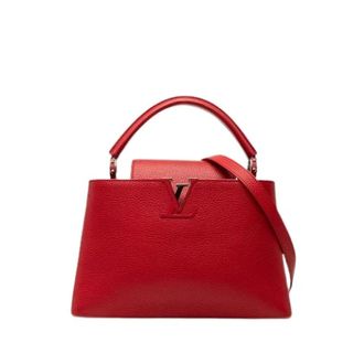 Louis Vuitton Pre-owned Capucines MM - Femme - Pre-owned - Rouge - Taille: ONE Size