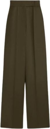 Max Mara Femme, Pantalons, Vert, Taille: 36 FR Pantalon Arturo