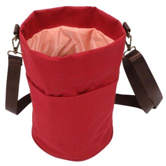 Artibetter Wollgarn Aufbewahrungsbeutel mit Kordelzug Strickprojekttasche aus Langlebigem Material Tragbare Garnaufbewahrung f&uuml;r Strick und H&auml;kelzubeh&ouml;r Retrofar