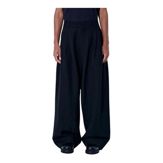 STUDIO NICHOLSON Pantalon Large - Homme - Pantalons - Noir - Taille: XL