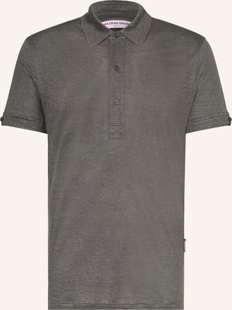 Orlebar Brown Orlebar Brown Jersey-Poloshirt Sebastian Aus Leinen grau