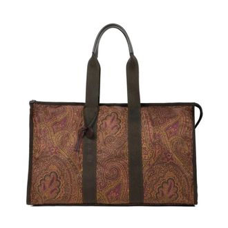 Etro Tote Bags - - Bags - Herren - Braun - ONE SIZE