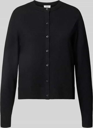s.Oliver Red Label Cardigan mit Label-Detail