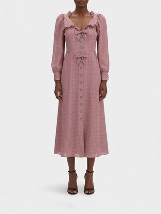 Alessandra Rich Robe ALESSANDRA RICH Femme couleur Violet