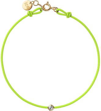 Ice Watch ICE Jewellery - Diamond bracelet - Cord Neon yellow (021097)