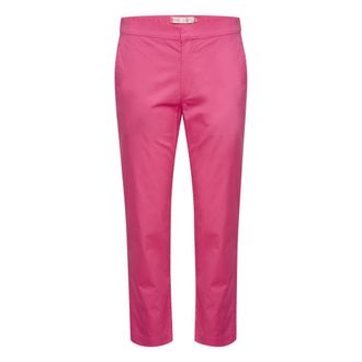 Inwear Klassische Comfort Stretch Chinos - - Trousers - Damen - Rosa - L