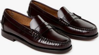 Sebago Mocassins en cuir m&eacute;lang&eacute;