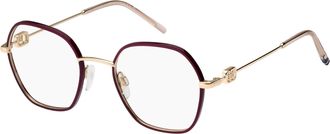 Tommy Hilfiger Brillen TOMMY HILFIGER TH 2153 NOA GOLD BURGUNDY 50/21/140 Damen