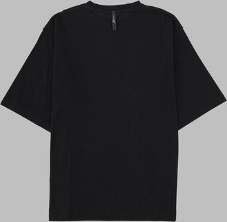 Jacquemus Logo-Embroidered Organic Cotton T-Shirt - Black